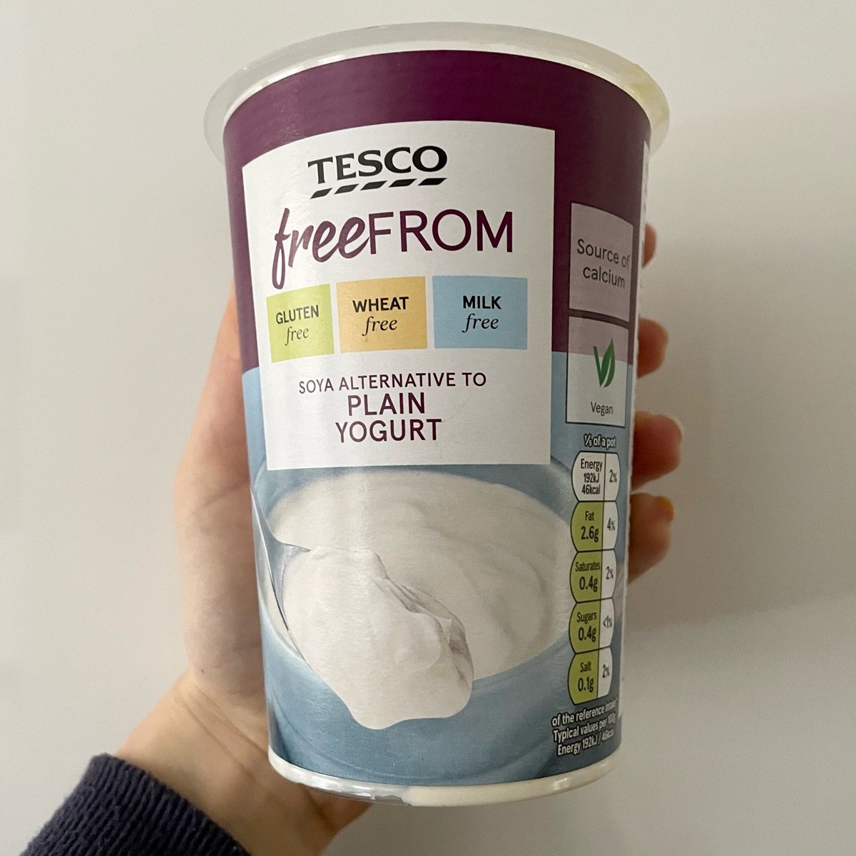 Soya Alternative To Plain Yogurt from Tesco - Vegan Product Reviews ...