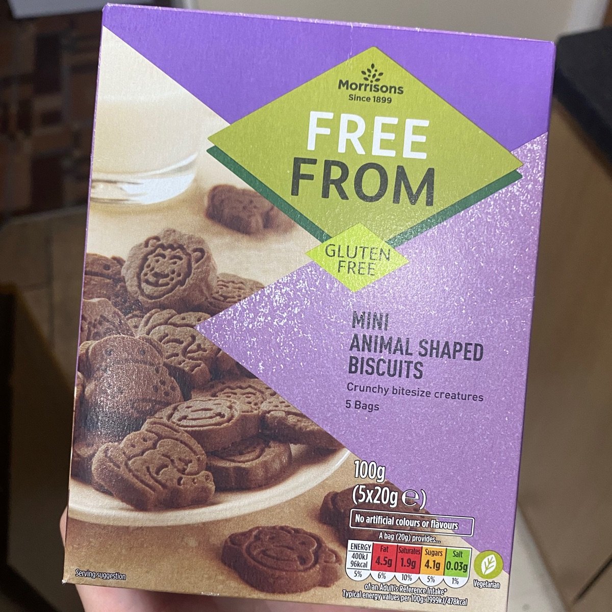 Mini Animal Shaped Biscuits from Morrisons - Vegan Product Reviews ...
