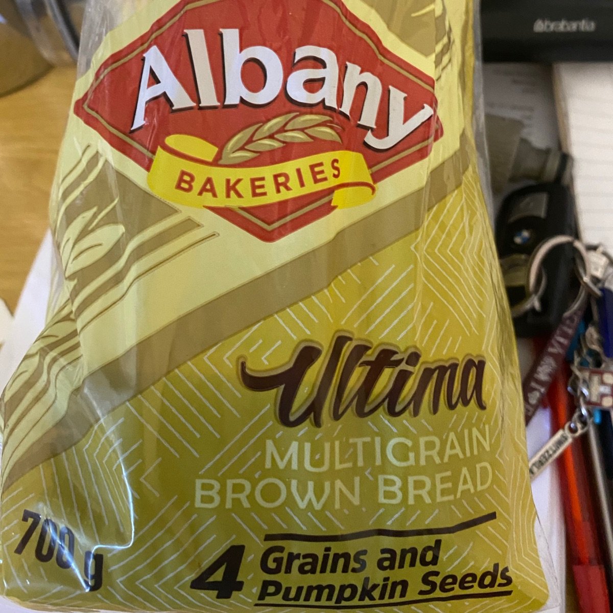 Grains and pumpkin seeds from Albany Bakeries - Vegan Product Reviews & Ratings | abillion