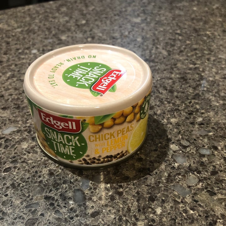 Edgell Snack Time Chick Peas with Lemon & Pepper Review | abillion