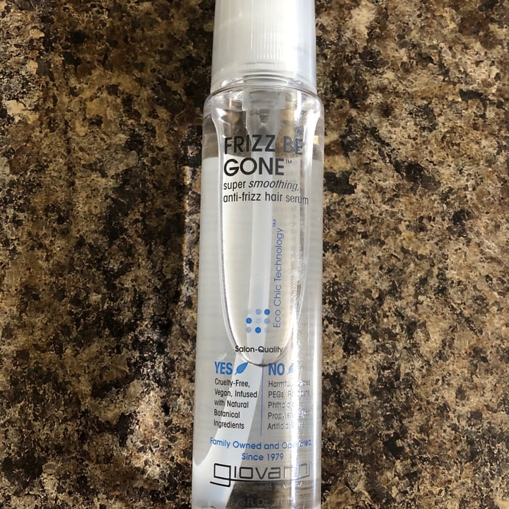 Giovanni Cosmetics Frizz Be Gone Review | abillion