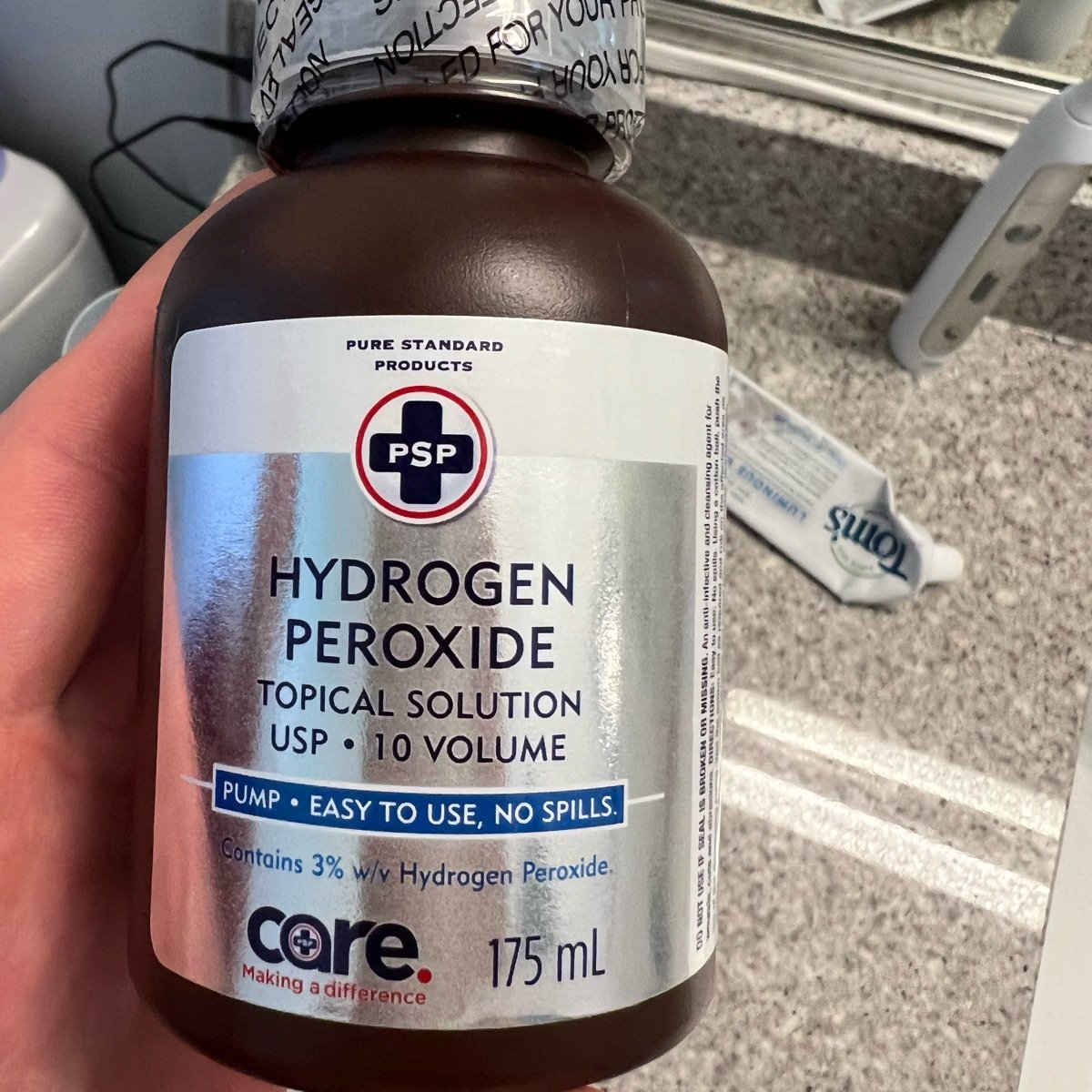 Hydrogen Peroxide from Pure Standard Products - Vegan Product Reviews ...
