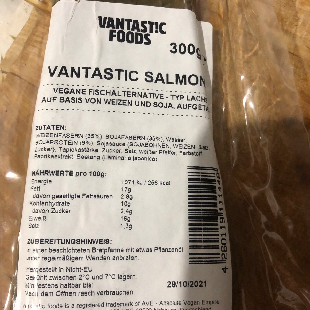 Vantastic Salmon from Vantastic Foods - Vegan Product Reviews & Ratings ...