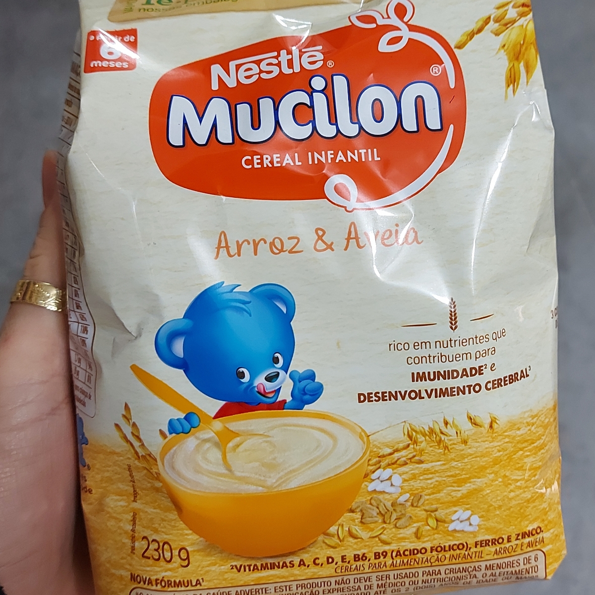 mucilon Cereal Infantil Arroz E Aveia from Nestlé - Vegan Product ...