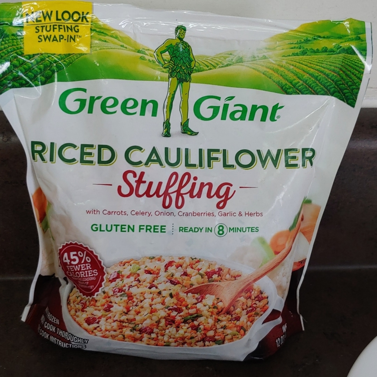Riced Cauliflower Stuffing from Green Giant - Vegan Product Reviews ...