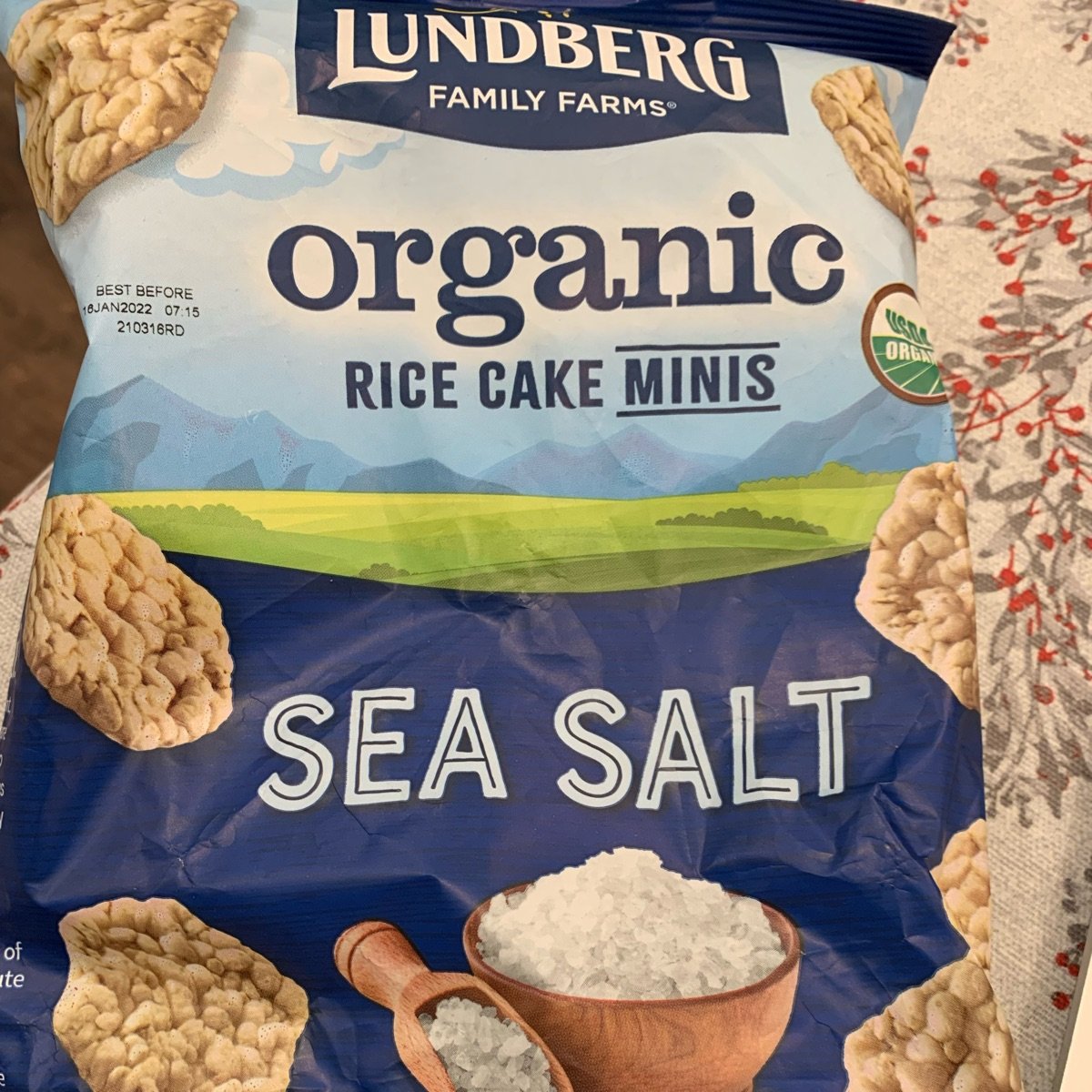 Rice Cake Minis sea salt from Lundberg Family Farms - Vegan Product ...