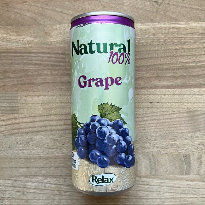 Relax Natural 100% Grape Review | abillion