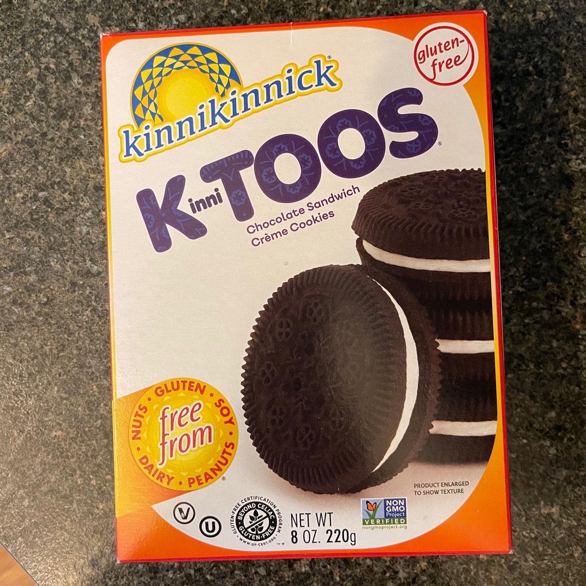 KinniToos Chocolate Sandwich Creme Cookies from Kinnikinnick - Vegan ...