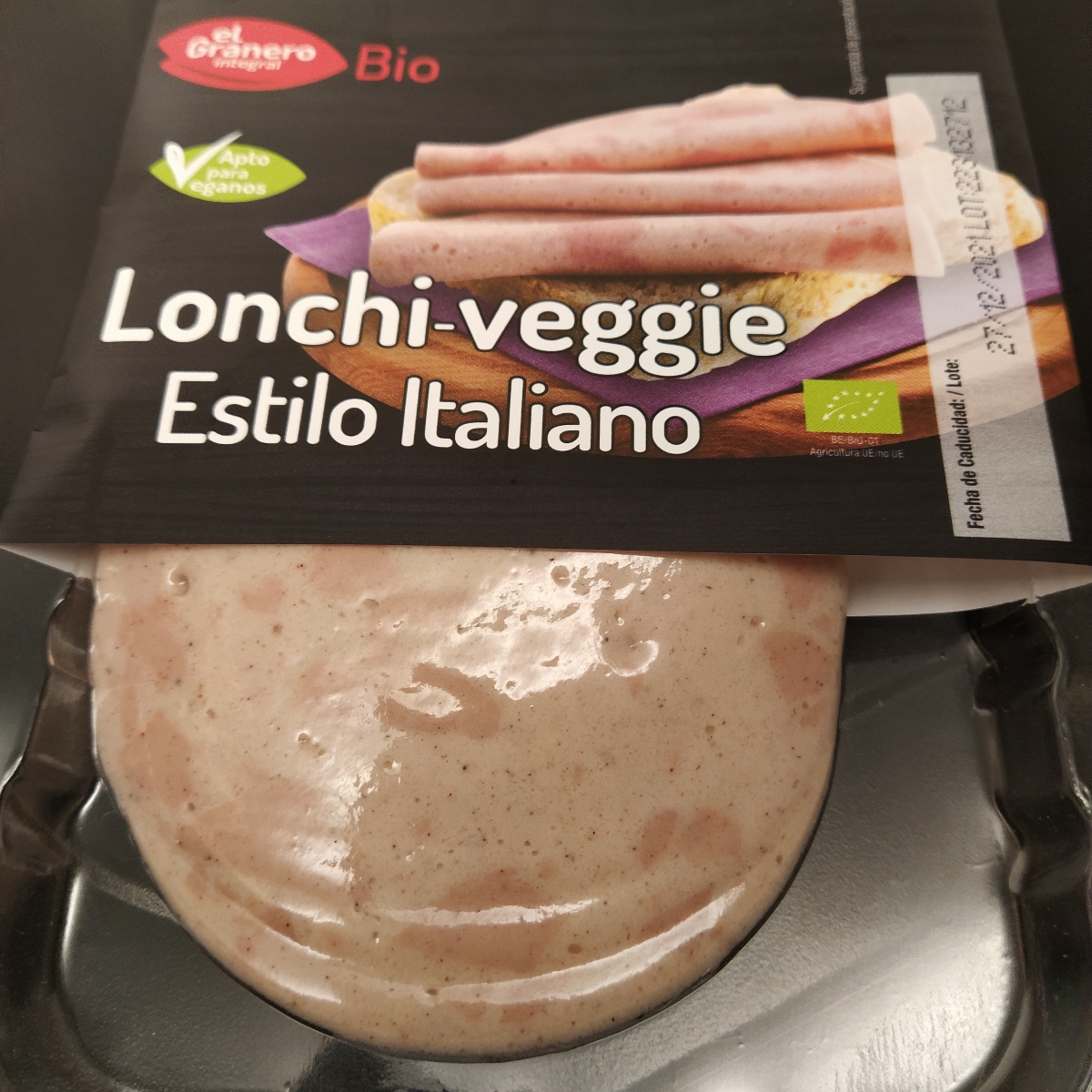 Lonchi Veggie Estilo Italiano from El Granero Integral - Vegan Product ...