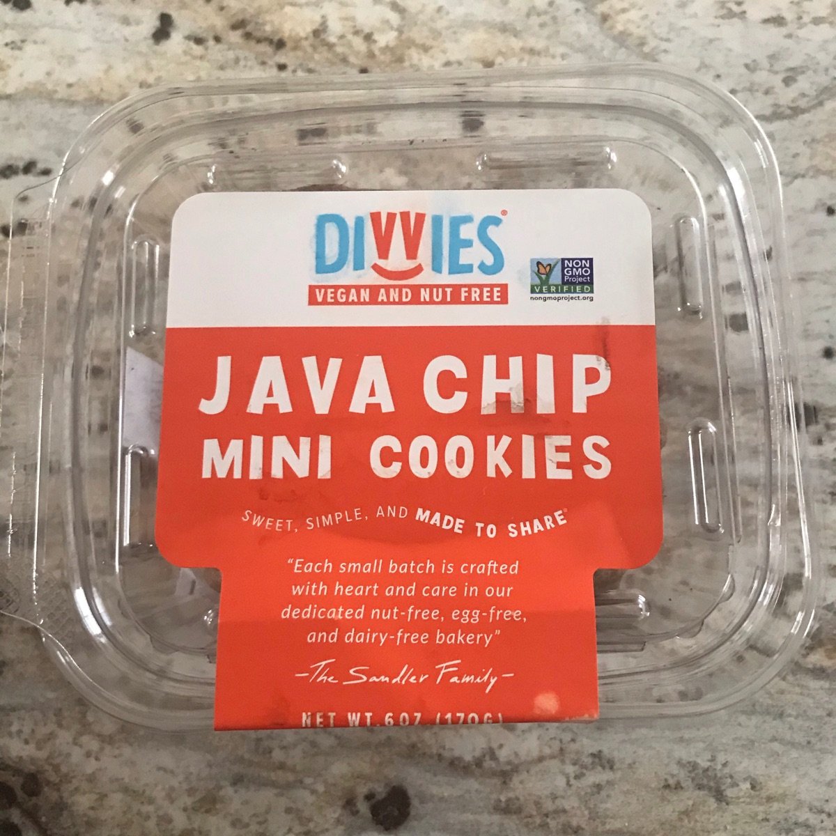 Java Chip Mini Cookies from Divvies - Vegan Product Reviews & Ratings ...