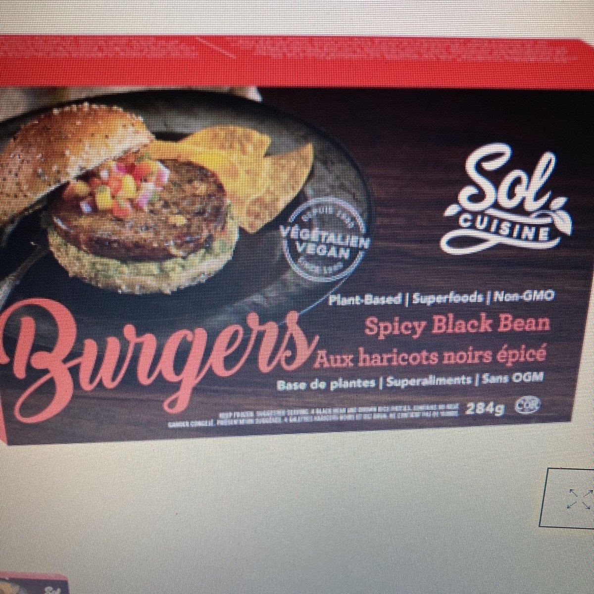 Sol Natural Sol cuisine Burgers Spicy Black Bean Reviews | abillion