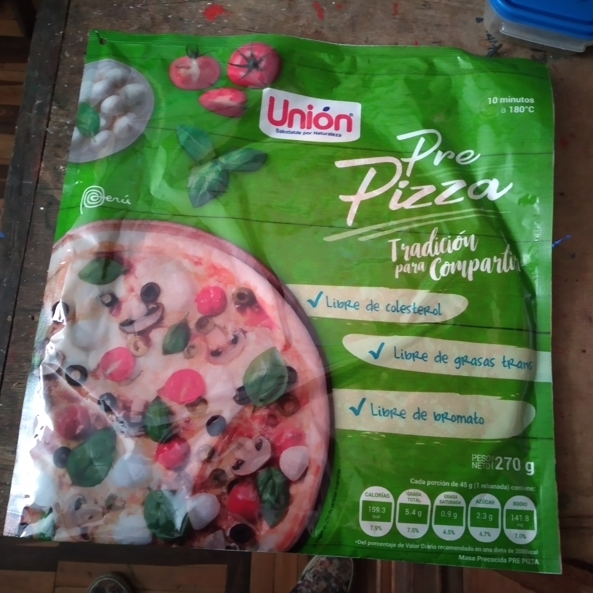 Pre Pizza from Unión - Vegan Product Reviews & Ratings | abillion