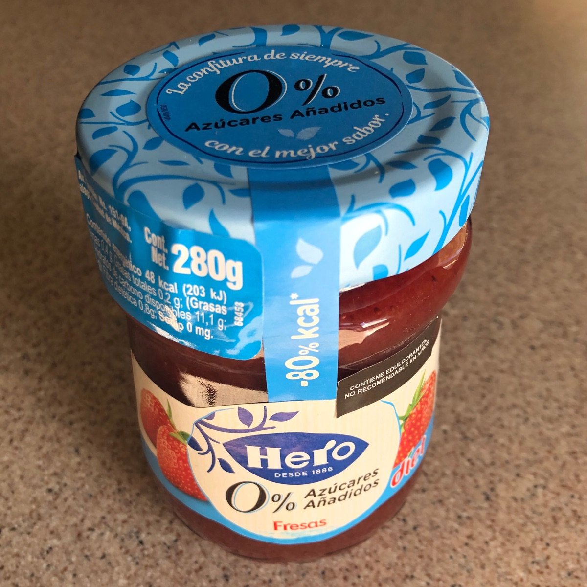 Mermelada De Fresa 0% Azúcar from Hero - Vegan Product Reviews ...