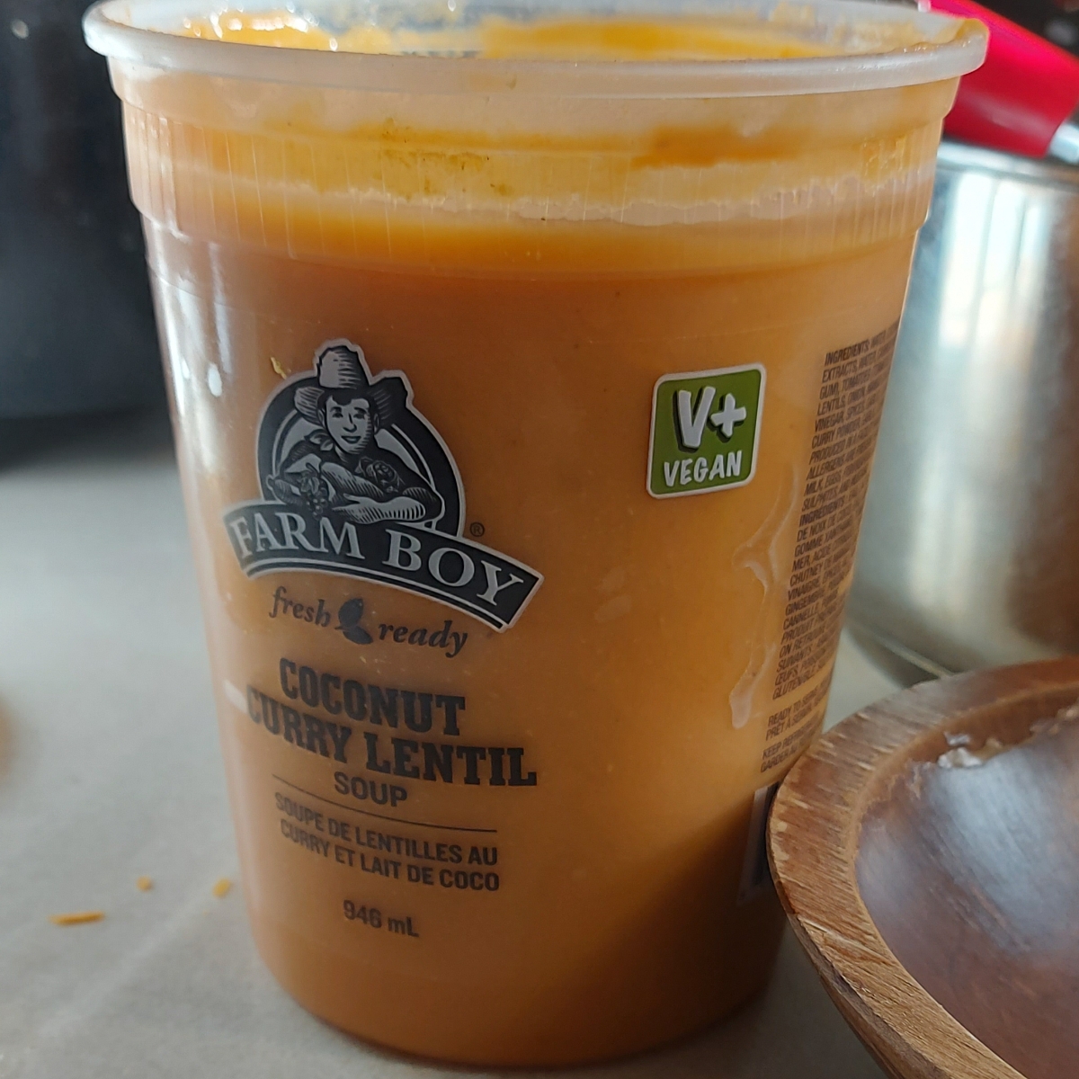 Coconut Curry Lentil Soup from Farm Boy - Vegan Product Reviews ...