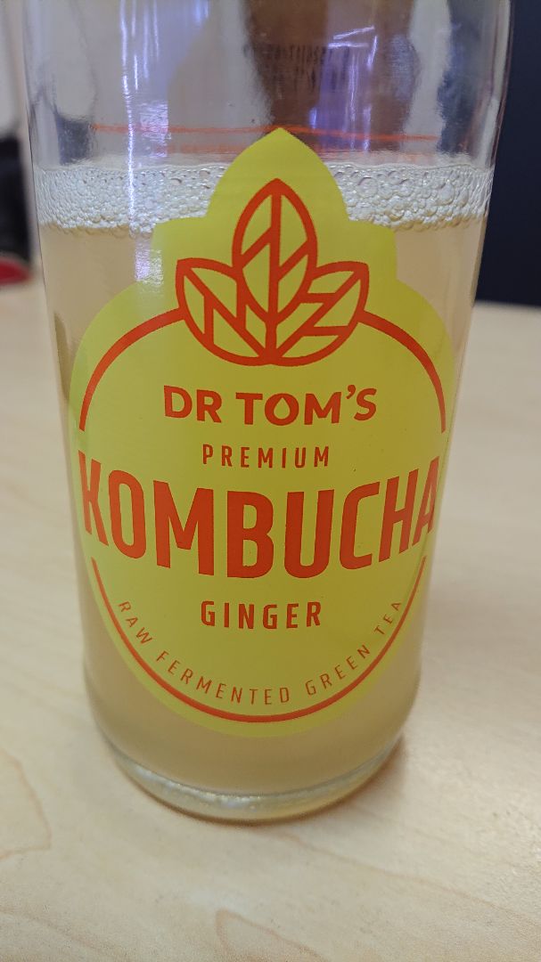 Dr Tom's Kombucha (Ginger) from Dr Tom’s - Vegan Product Reviews ...