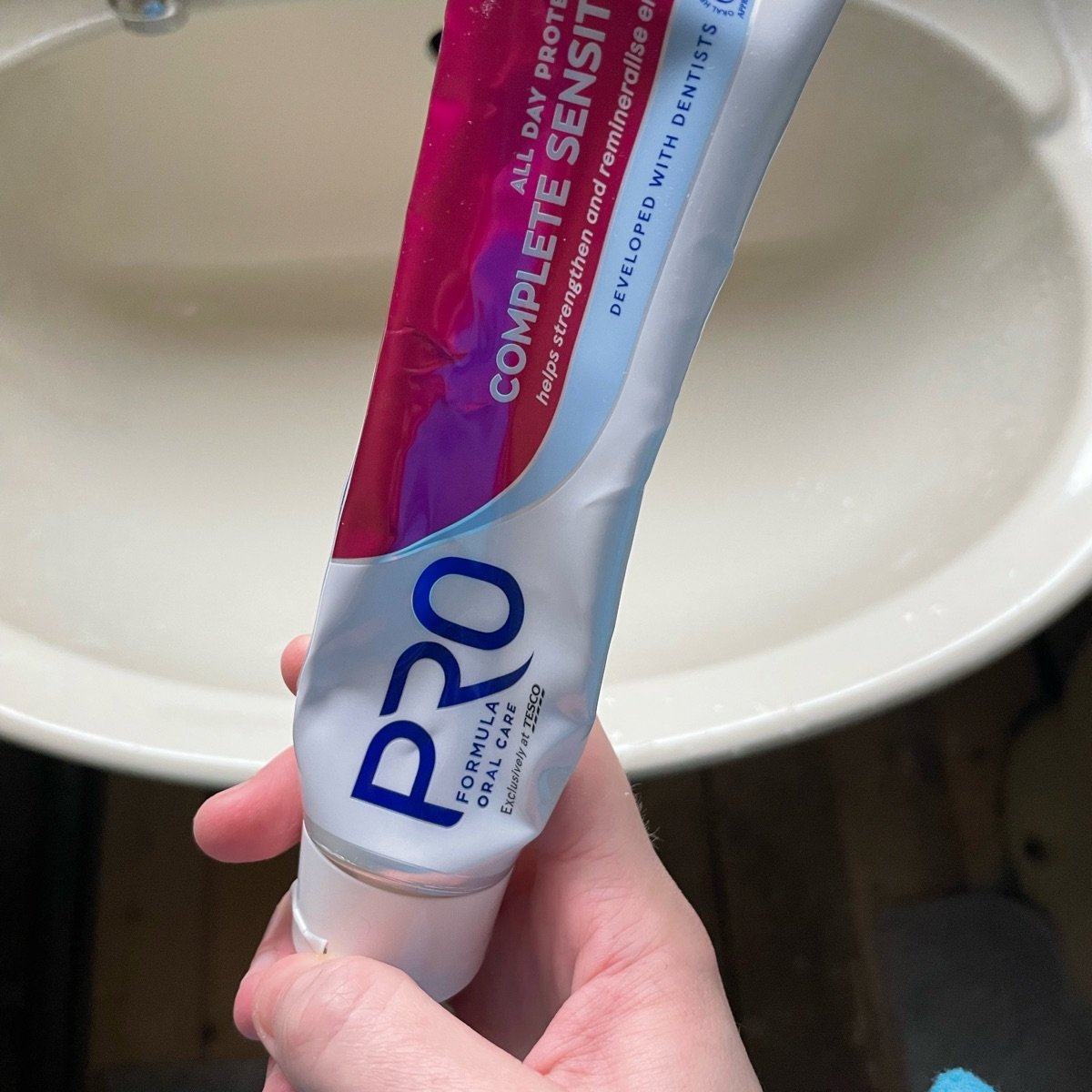 Complete sensitive toothpaste from Pro Formula Oral Care - Vegan ...