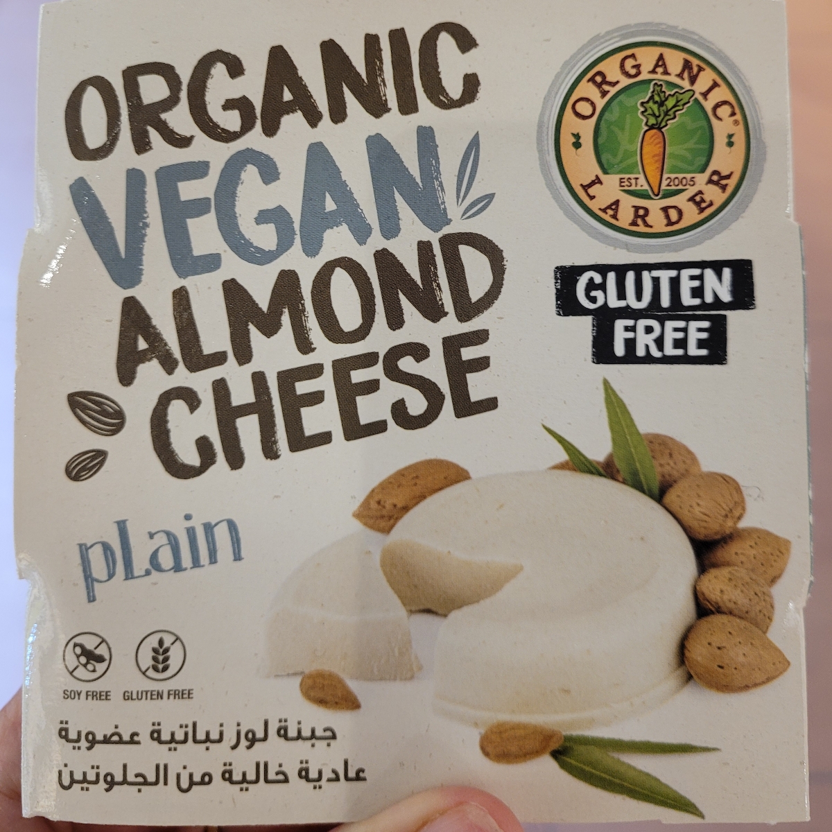 vegan almond cheese from Organic Larder - Vegan Product Reviews ...