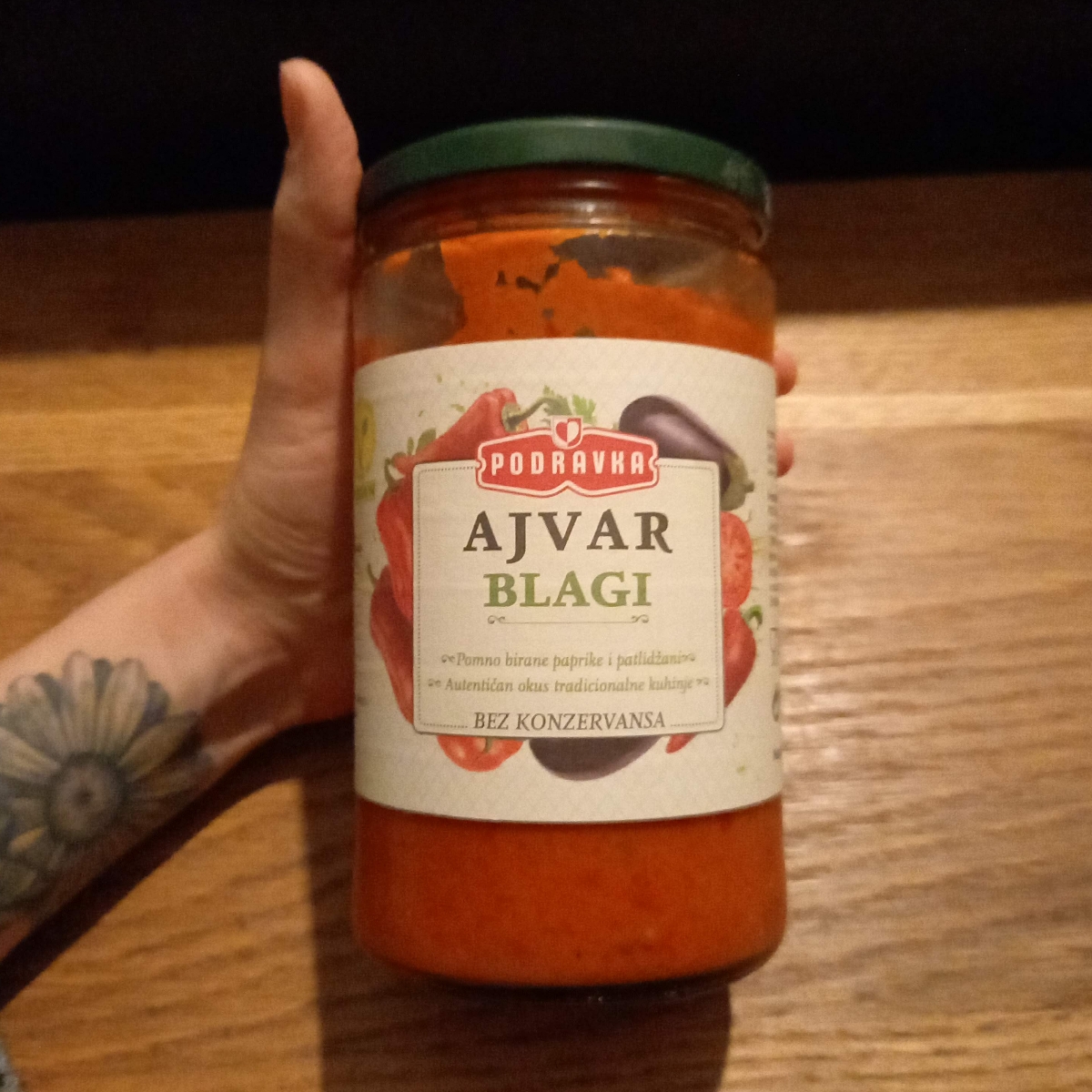 ajvar blagi from Podravka - Vegan Product Reviews & Ratings | abillion