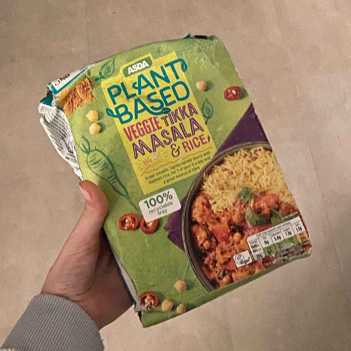 Veggie tikka masala from ASDA - Vegan Product Reviews & Ratings | abillion