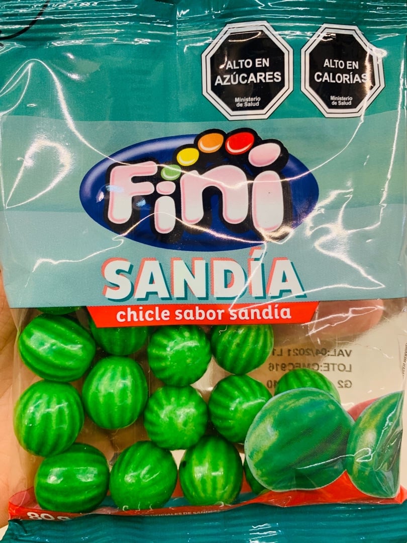 Chicle Sabor Sandía from Fini - Vegan Product Reviews & Ratings | abillion