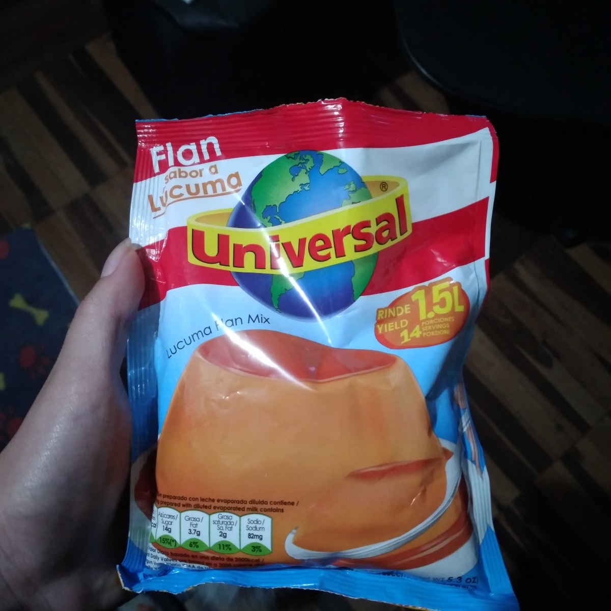 Flan Sabor a Lúcuma from Universal - Vegan Product Reviews & Ratings ...