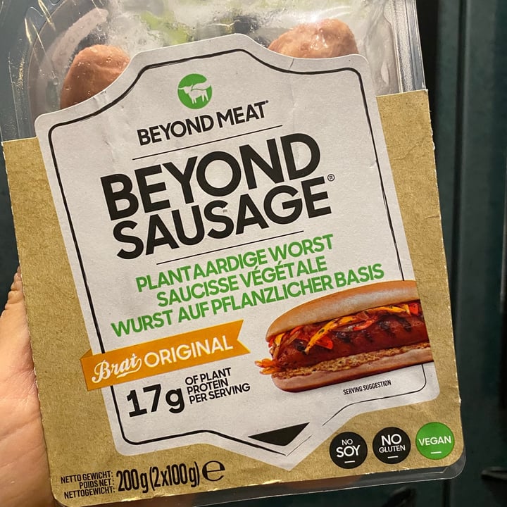 Beyond Meat Beyond Sausage Brat Original Review | abillion