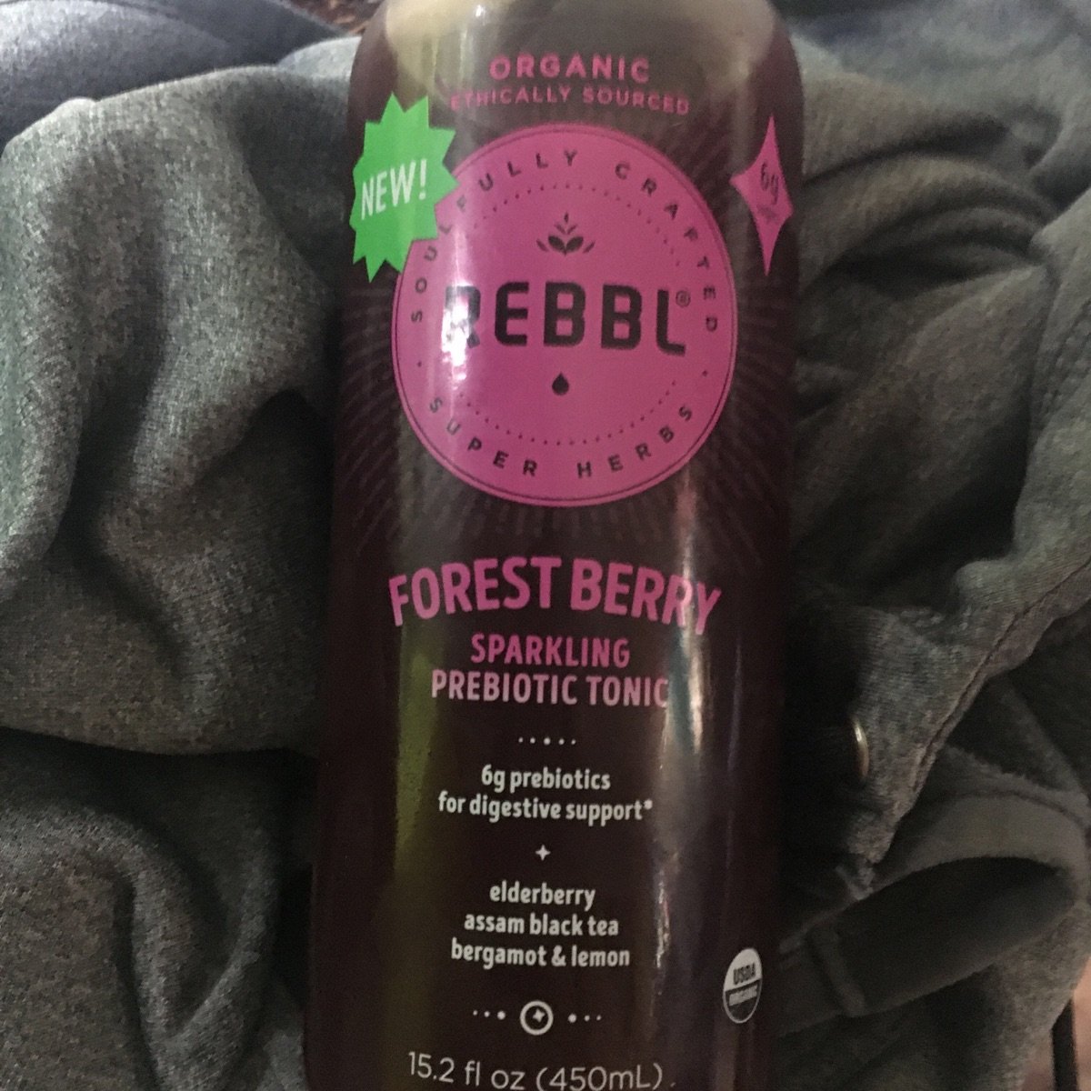 Forest Berry Sparkling Probiotic from REBBL - Vegan Product Reviews ...