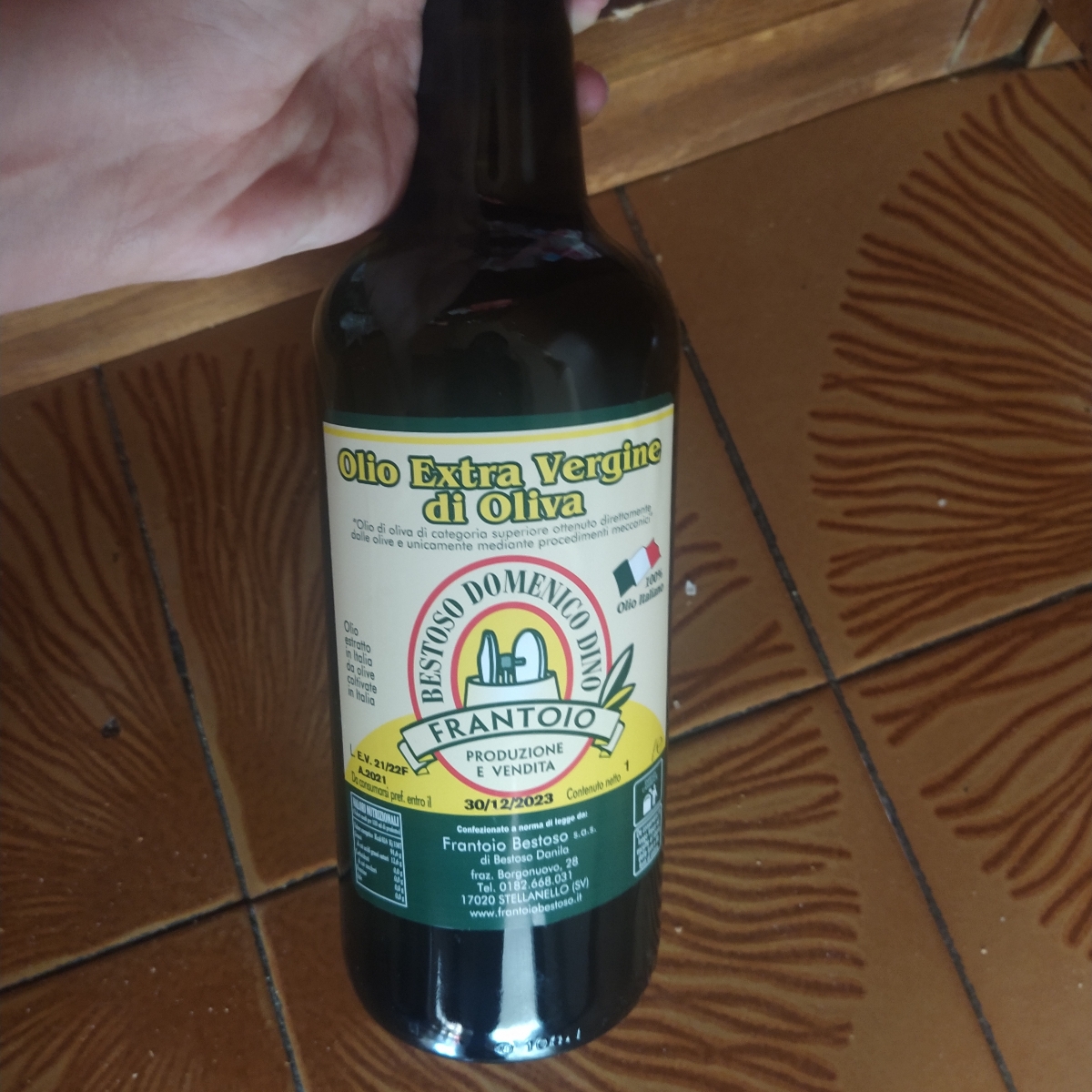 Olio Extravergine Di Oliva from Frantoio bestoso - Vegan Product ...