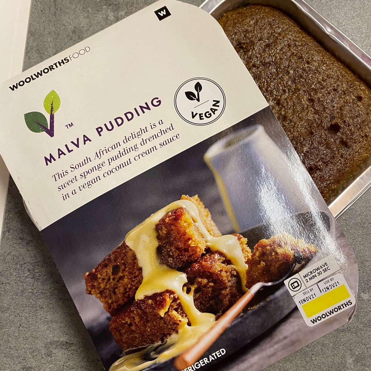 Malva pudding from Woolworths Food - Vegan Product Reviews & Ratings ...