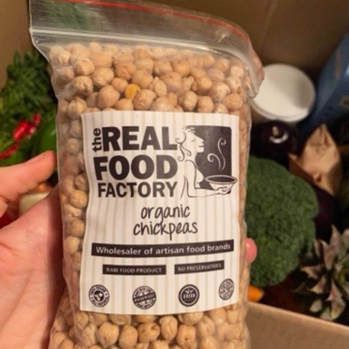 Organic Chickpeas from Real Food Factory - Vegan Product Reviews ...