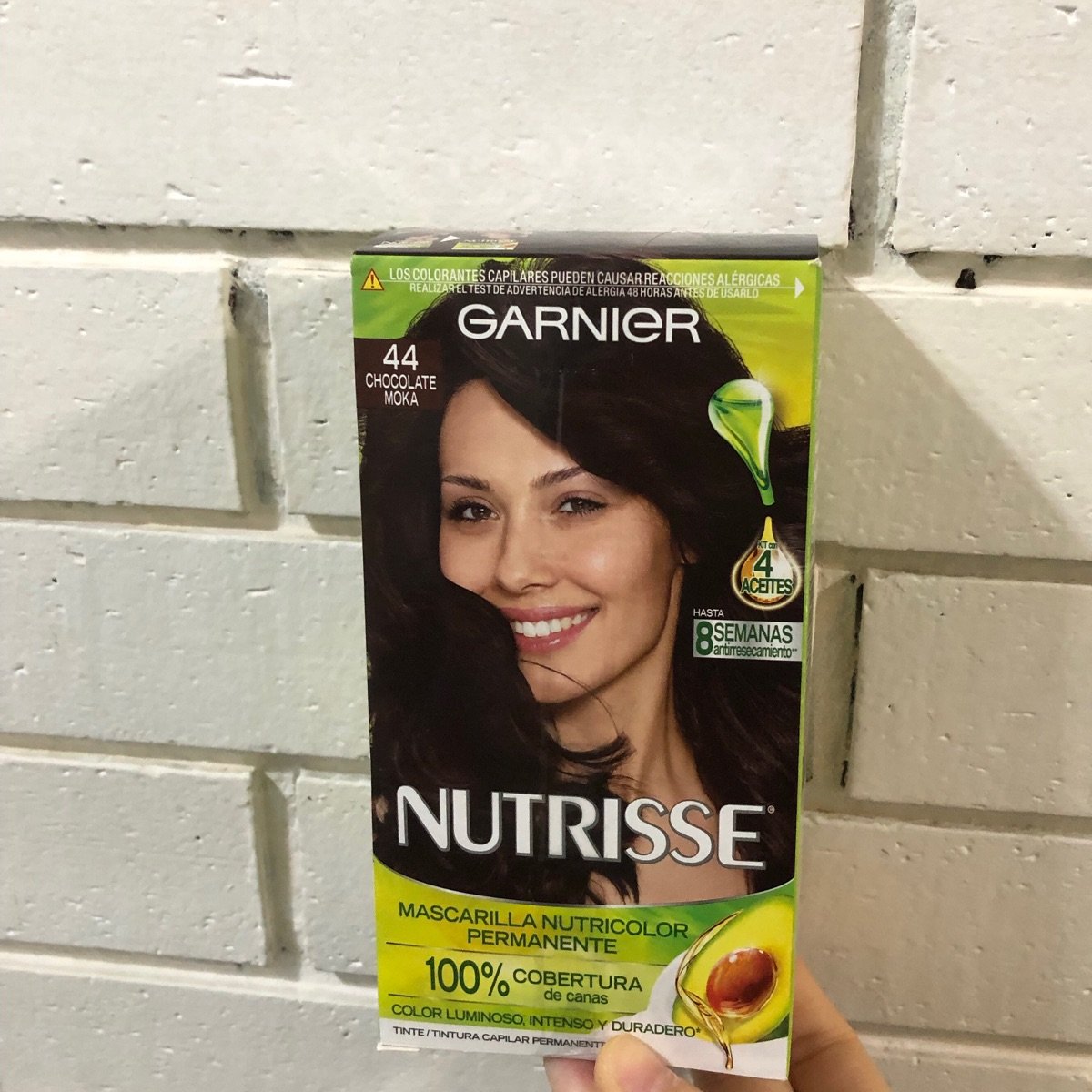 Tintura Para El Cabello- 44 Chocolate Moka from Garnier - Vegan Product ...