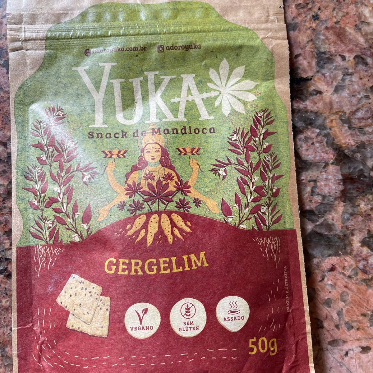 Snack de gergelim from Yuka - Vegan Product Reviews & Ratings | abillion