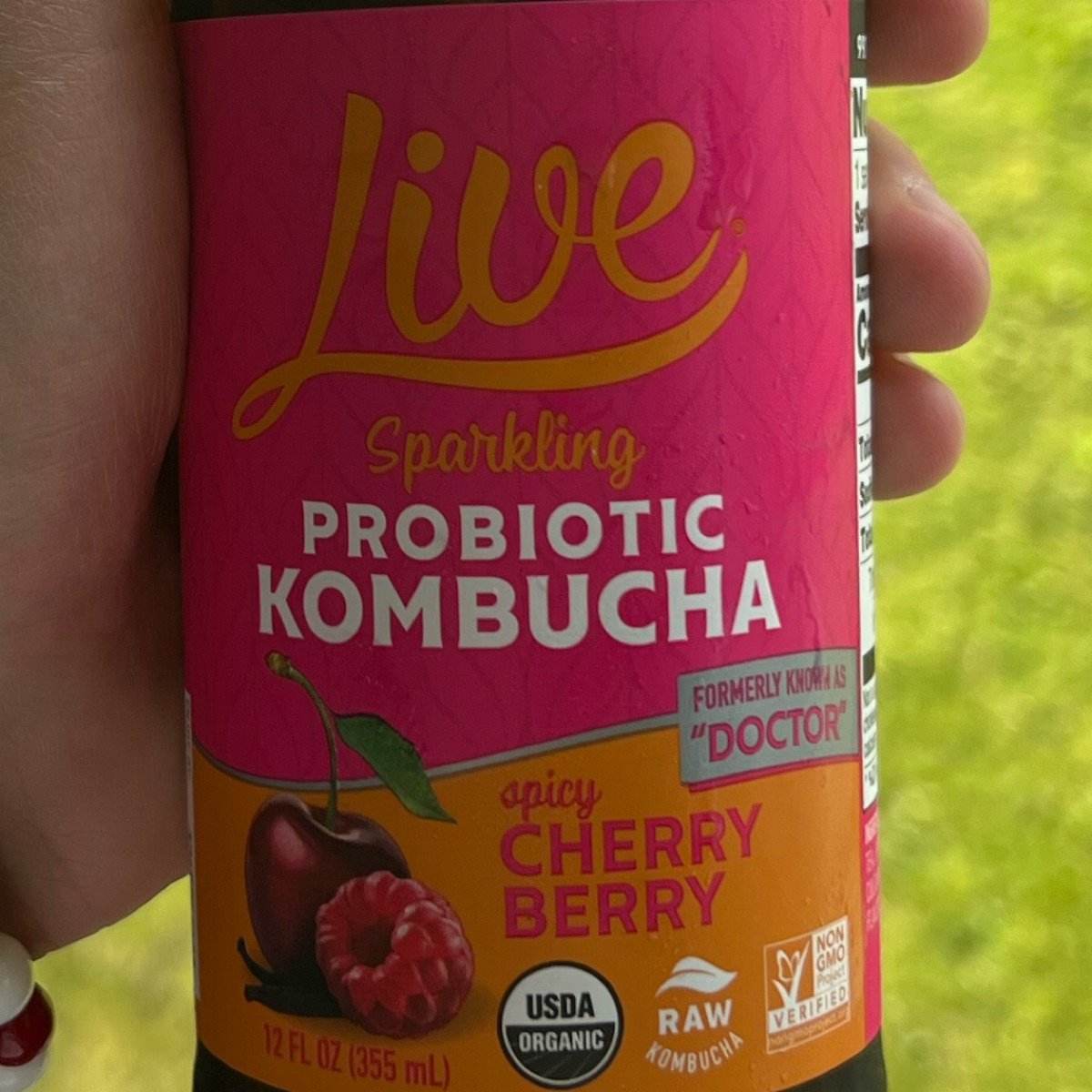 Sparkling Spicy Cherry Berry from Live Soda - Vegan Product Reviews ...