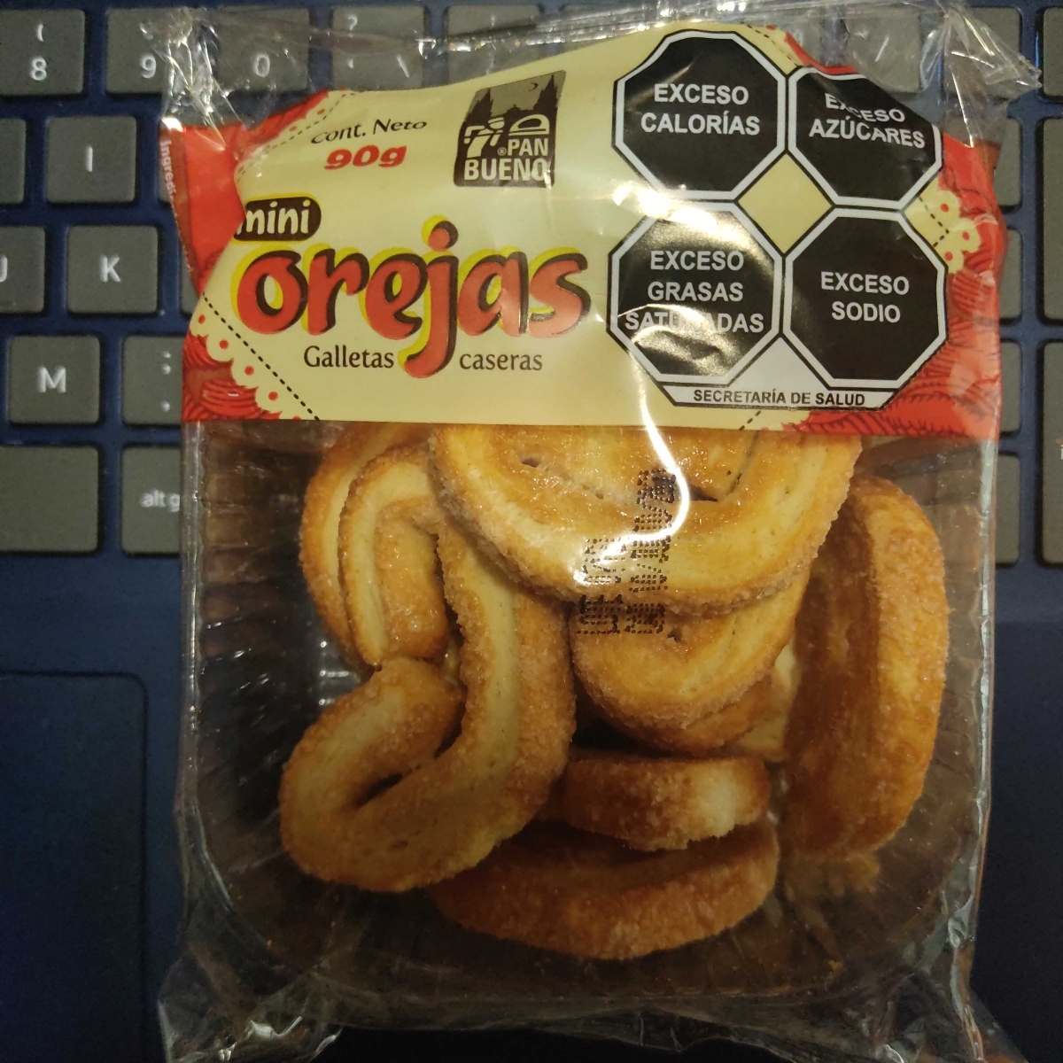 Mini Orejas Galletas Caseras from Pan bueno - Vegan Product Reviews ...
