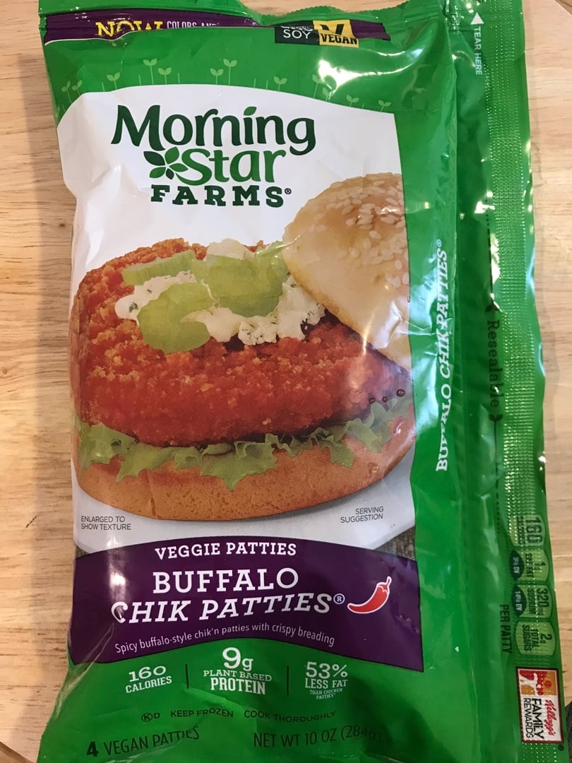 Veggie Buffalo Chik Patties at MorningStar Farms - Review by ...