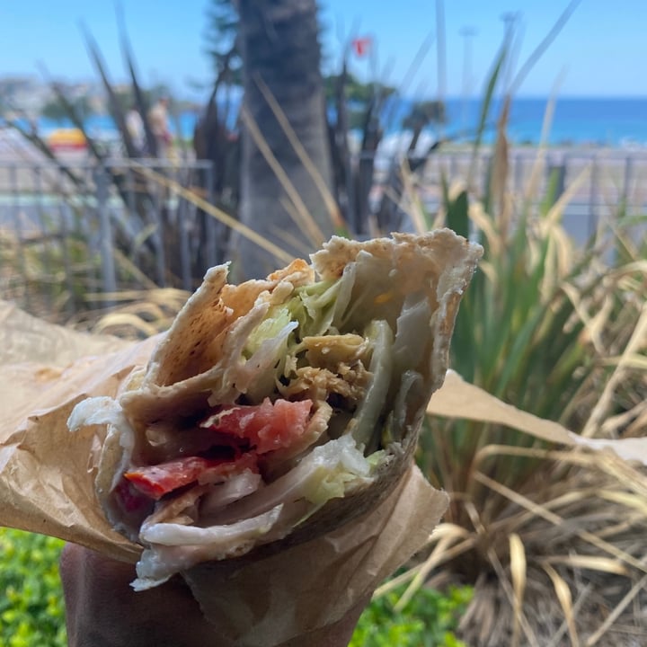 Vegan Lebanese Street Food Bondi, Australia Chickn’ Shawarma Wrap ...