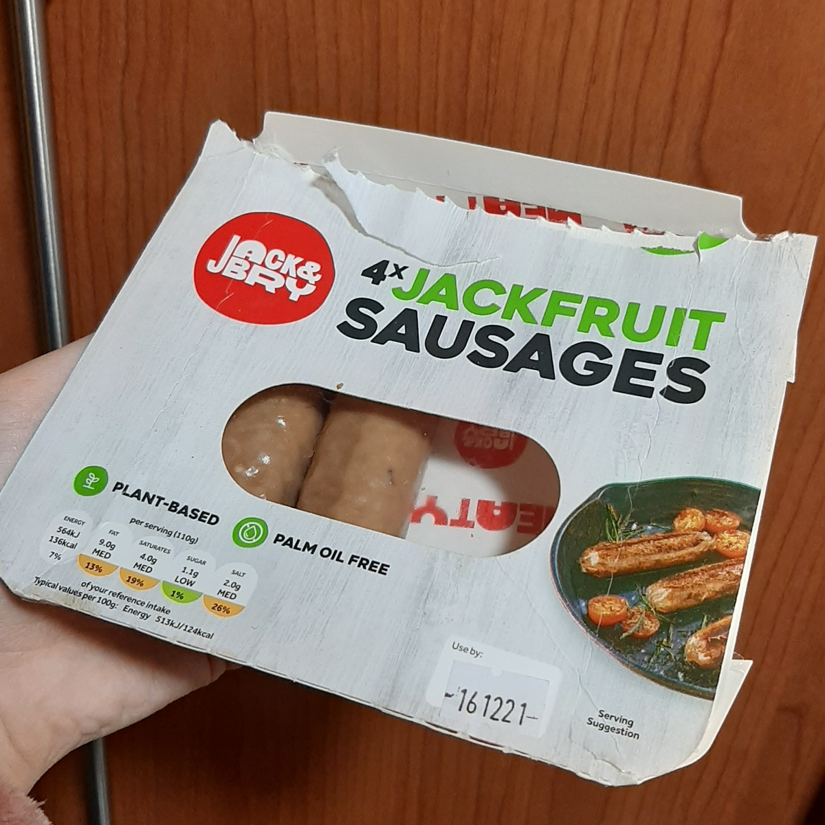 4 Jackfruit Sausages from Jack & Bry - Vegan Product Reviews & Ratings ...