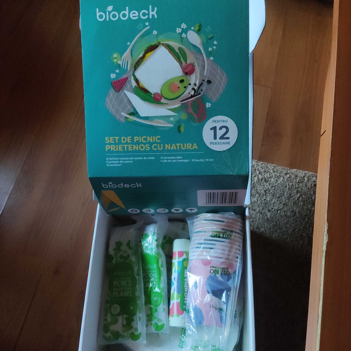 biodegradable picknic set from biodeck - Vegan Product Reviews ...
