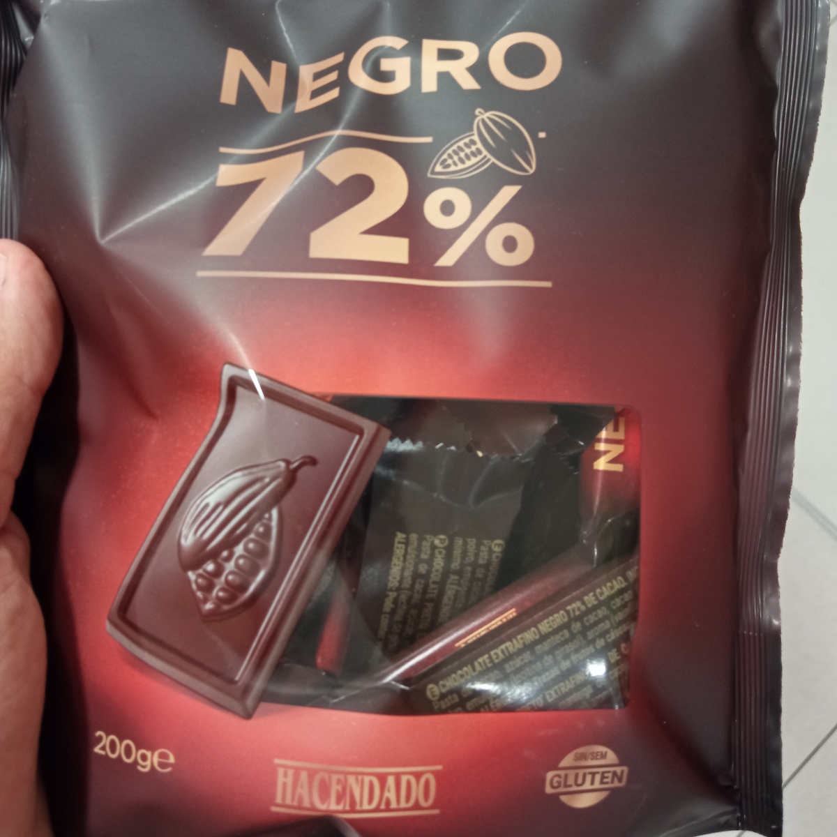 Chocolate negro onzas from Hacendado - Vegan Product Reviews & Ratings ...