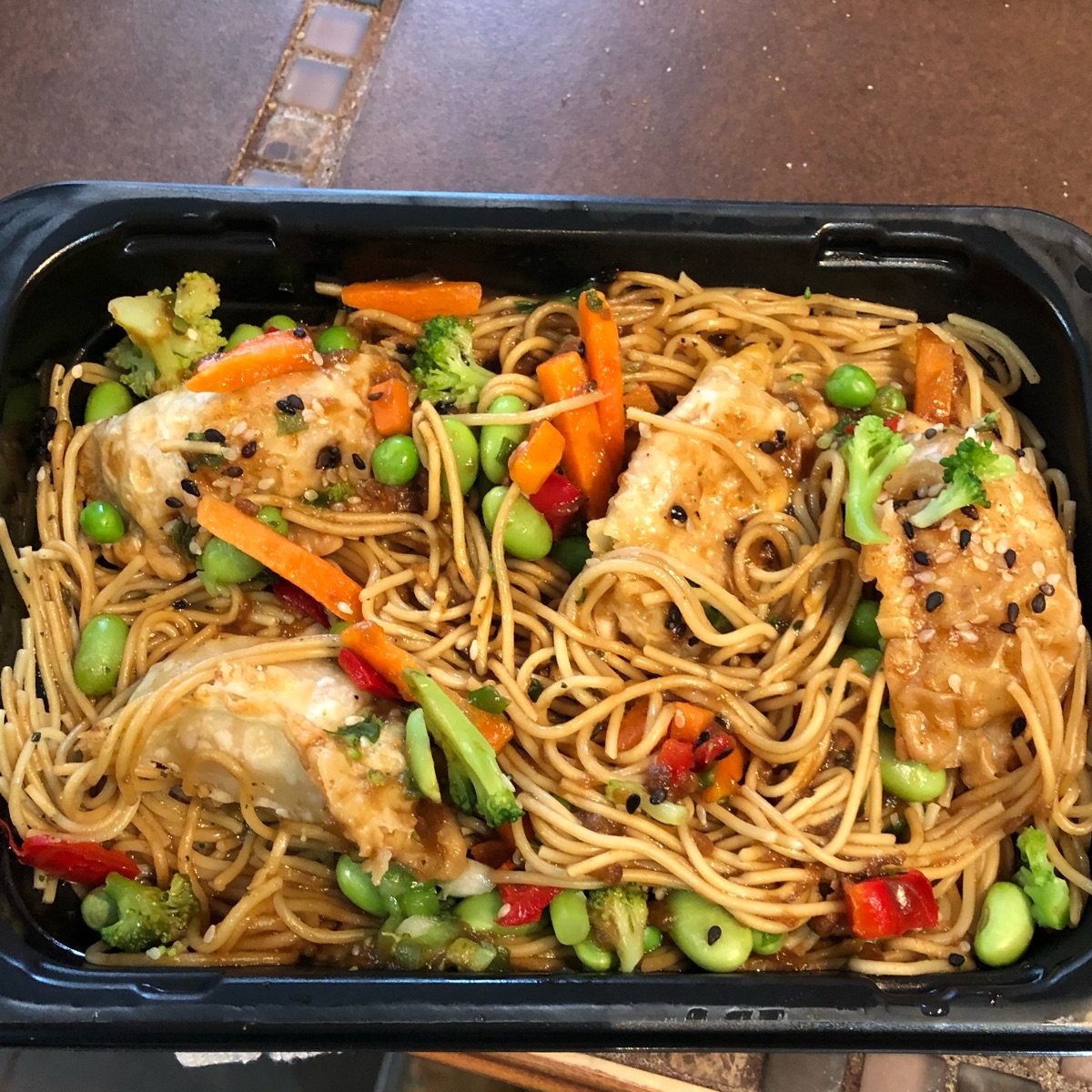 Bowl Of Noodles And Dumpling from Pas plate! - Vegan Product Reviews ...