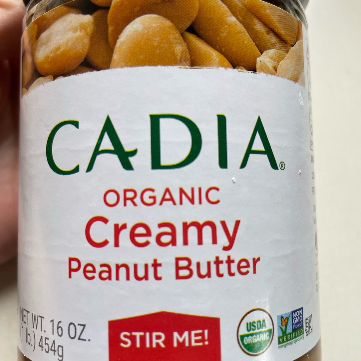 Organic creamy peanut butter from Cadia - Vegan Product Reviews ...