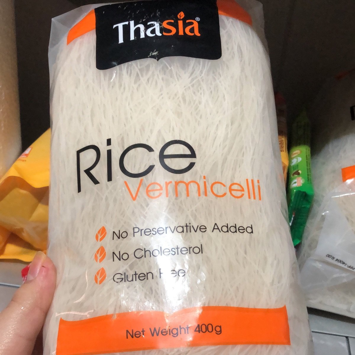 Rice Vermicelli from Thasia - Vegan Product Reviews & Ratings | abillion