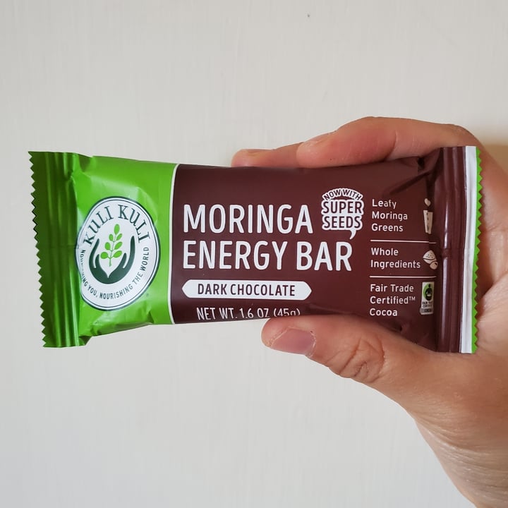 Kuli Kuli Moringa Energy Bar (Dark Chocolate) Review | abillion