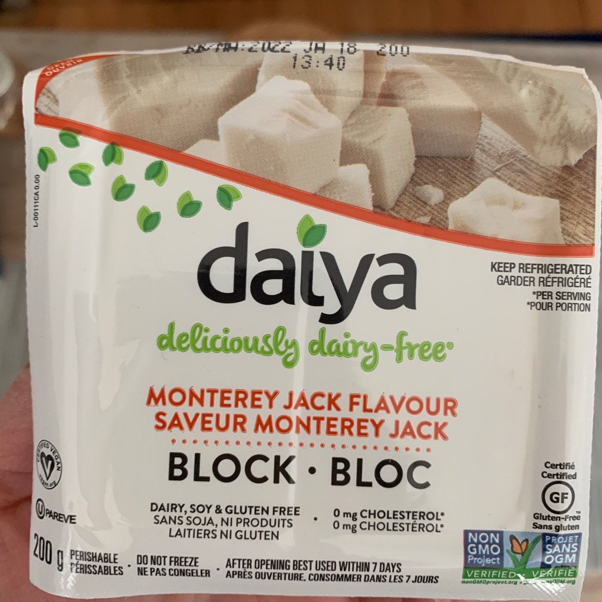 Monterey Jack Style Farmhouse Block from Daiya - Vegan Product Reviews ...