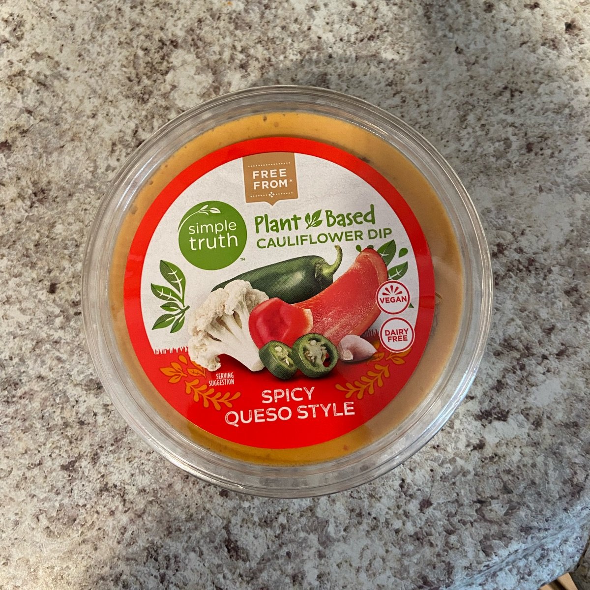 Spicy Queso Style Plant Based Cauliflower Dip from Simple Truth - Vegan ...