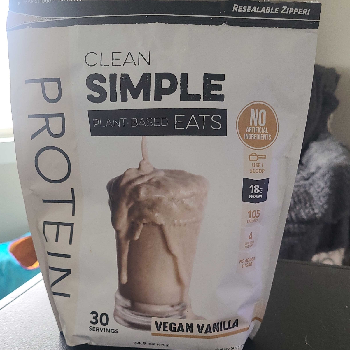 Vegan Vanilla Protein from Clean Simple Eats Protein - Vegan Product ...