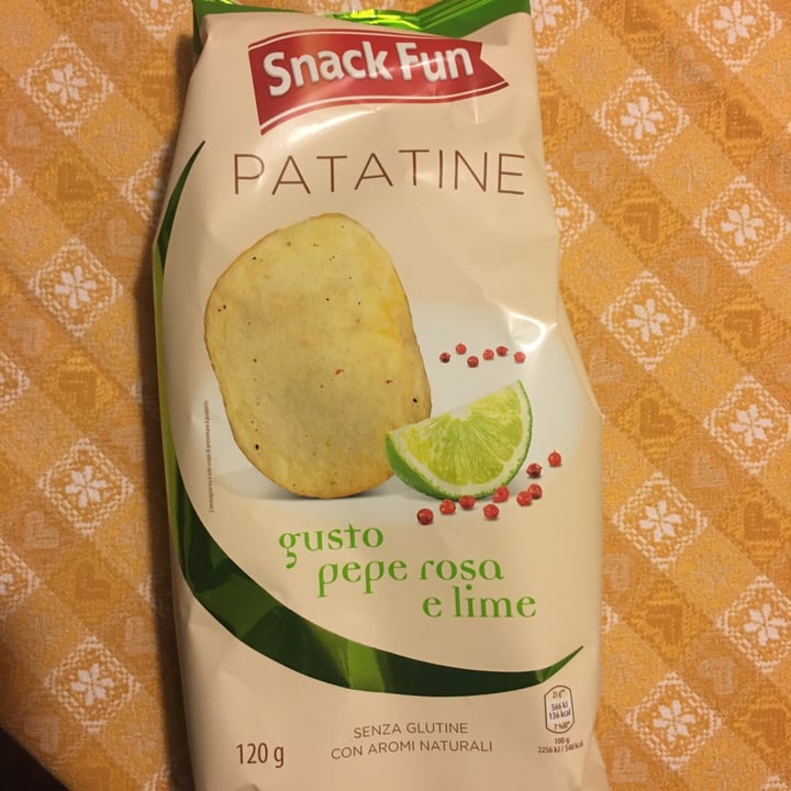 Snack Fun Patatine Gusto Pepe Rosa E Lime Review | abillion