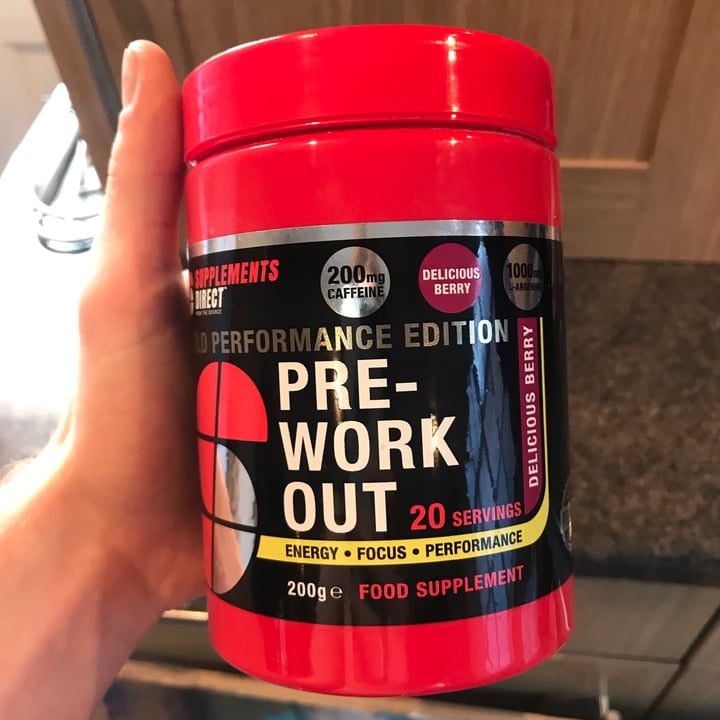 Supplements direct Pre Workout - Delicious Berry Review | abillion