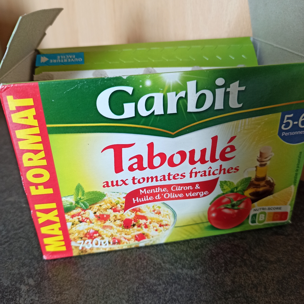 Taboulé aux tomates fraiches from Garbit - Vegan Product Reviews ...