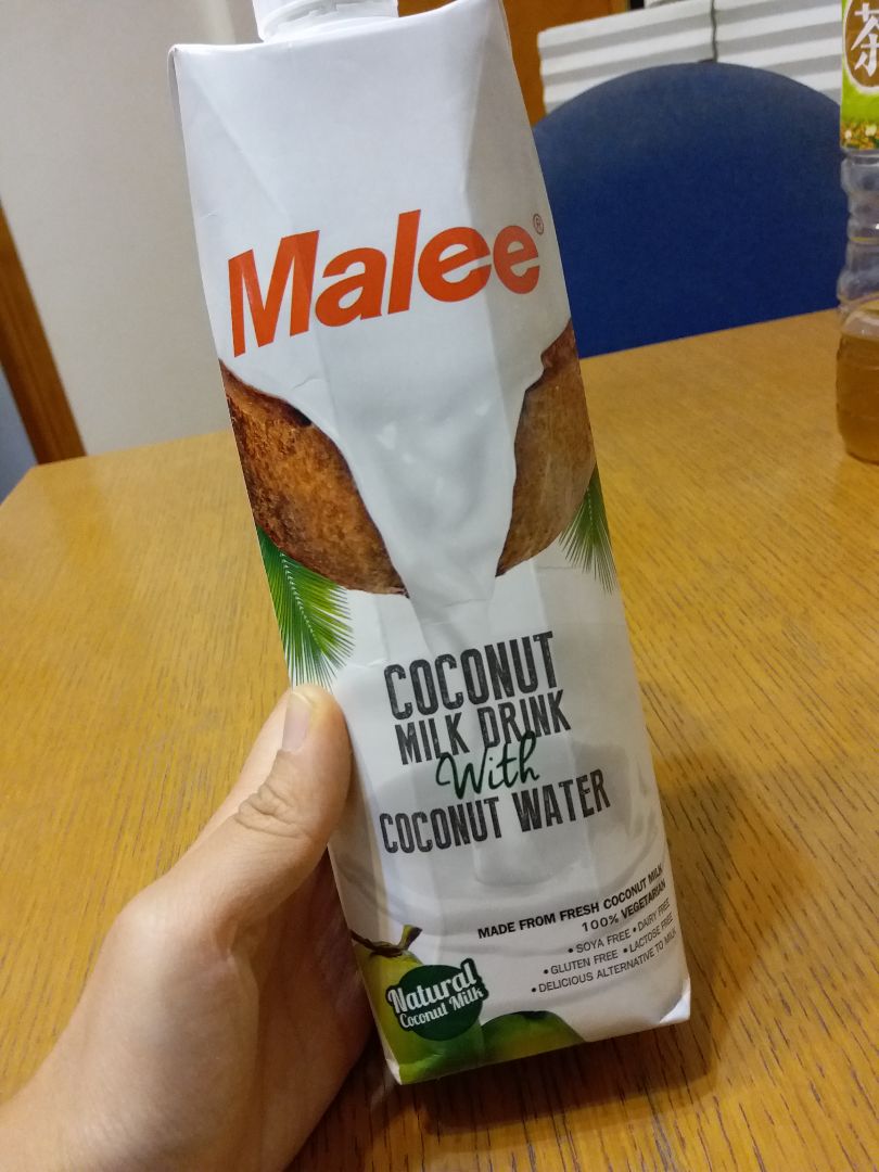 Coconut Milk Drink with Coconut Water from Malee - Vegan Product ...